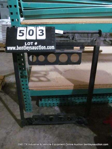 BLACK METAL CARRIAGE FRAME - Bentley & Associates, LLC