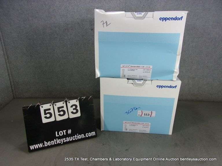 BOXES: EPPENDORF EP T.I.P.S STANDARD/BULK - 0.25 - 2.5ML TIPS - 5X100 ...
