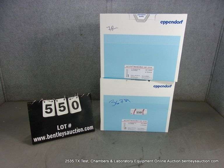BOXES: EPPENDORF EP T.I.P.S STANDARD/BULK - 0.25 - 2.5ML TIPS - 5X100 ...