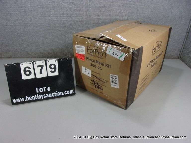 FOR PRO 3-PC MANI KIT - BOX OF 300 PACKS - Bentley & Associates, LLC