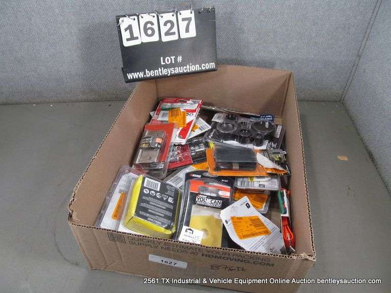 BOX: ASSORTED HARDWARE ITEMS - Bentley & Associates, LLC