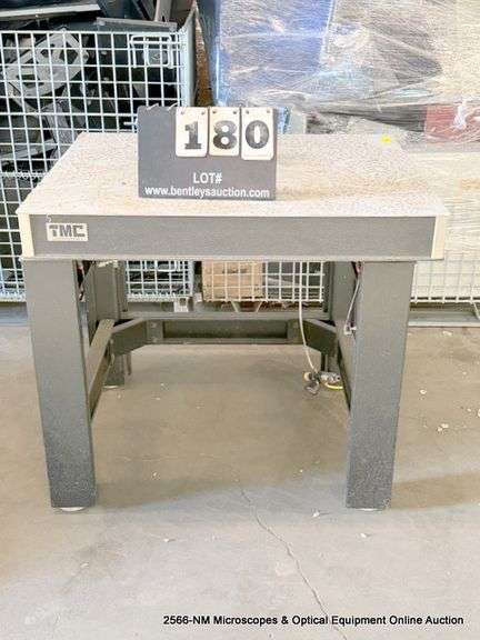 TMC OPTIC TABLE W/ STAND, 30" X 36" - Bentley & Associates, LLC