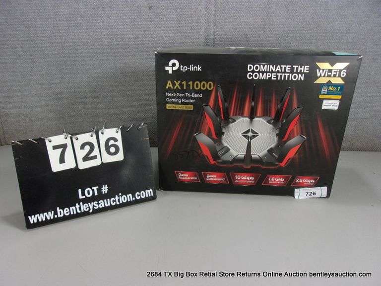 TP-LINK NEXT-GEN TRI-BAND GAMING ROUTER ARCHER AX11000 - Bentley ...