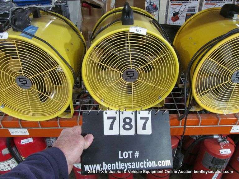 STRONGWAY PORTABLE UTILITY COAXIAL VOLUME FAN, 16 HIGH VELOCITY ...