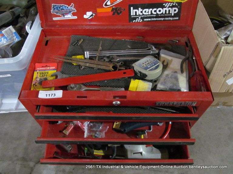CRAFTSMAN TOP BOX TOOL BOX W/ TOOLS - Bentley & Associates, LLC