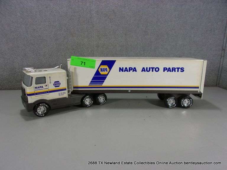 NAPA METAL TOY SEMI TRUCK & TRAILER - Bentley & Associates, LLC