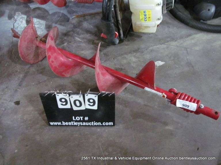 PORTABLE POST HOLE AUGER - Bentley & Associates, LLC