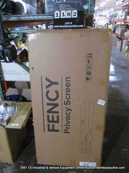 FENCY PRIVACY SCREEN - WHITE #SYJ-GE040155 - Bentley & Associates, LLC