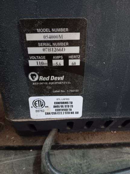 RED DEVIL PAINT SHAKER 5400 TWIN ARM ONE GALLON SHAKER - Bentley ...