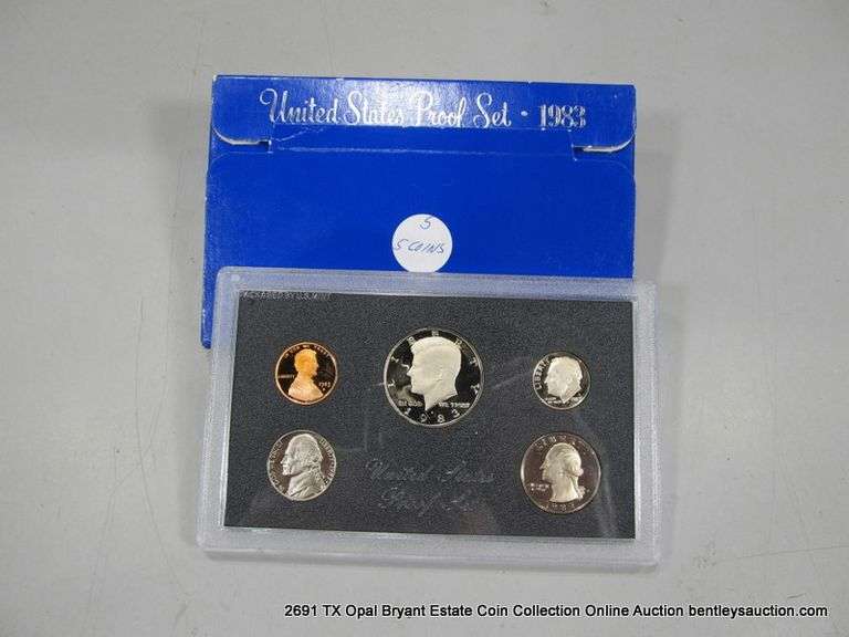 1983-S UNITED STATES MINT PROOF SET/DISPLAY - Bentley & Associates, LLC
