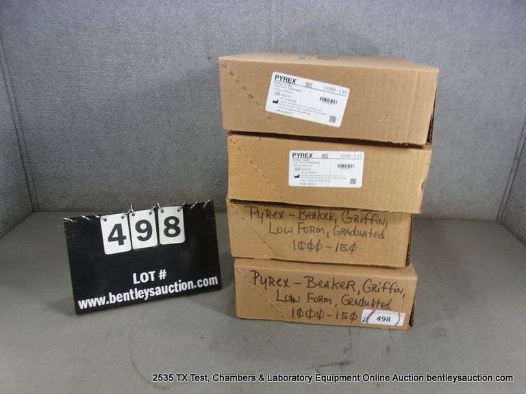 BOXES: PYREX BEAKER/GRIFFIN - 12 PACK - 1000-150 (4X MONEY) - Bentley ...