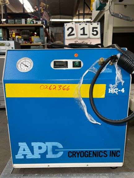 APD CRYOGENICS HC-4 HELIUM COOLER PUMP / COMPRESSOR - Bentley ...