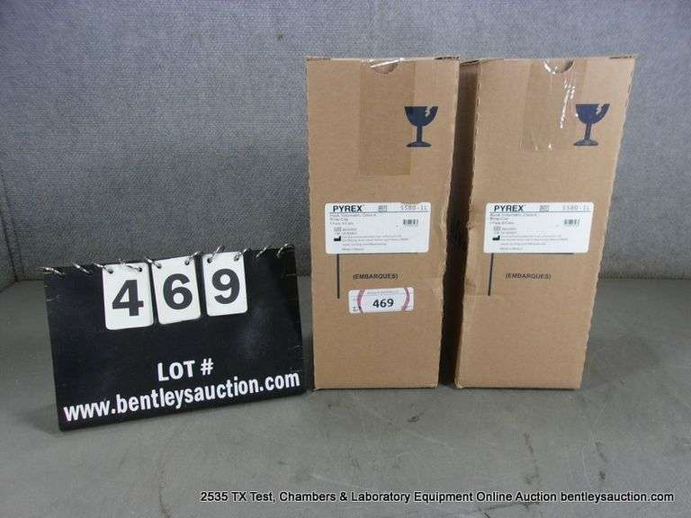 BOXES: PYREX FLASK, VOLUMETRIC - 1 PACK, 6 CASE - 5580-1L (2X MONEY ...