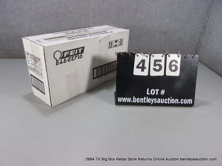 CASE (4) LED LIGHT BULBS 2700K - Bentley & Associates, LLC