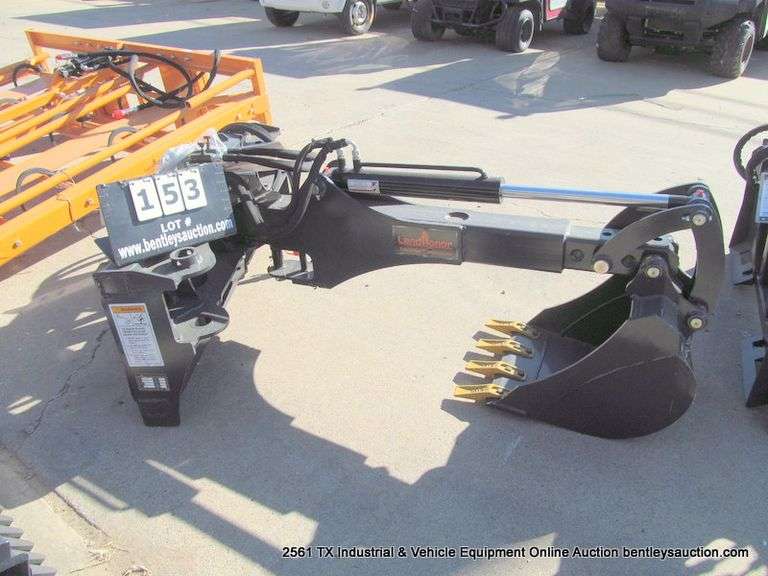 LAND HONOR BIG ARM BACKHOE FOR SKIDSTEER MODEL: BH-11-06H, S/N: HL ...