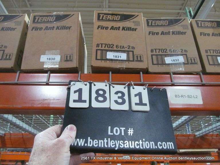 BOX: 6 BAGS TERRO FIRE ANT KILLER #T702 - Bentley & Associates, LLC
