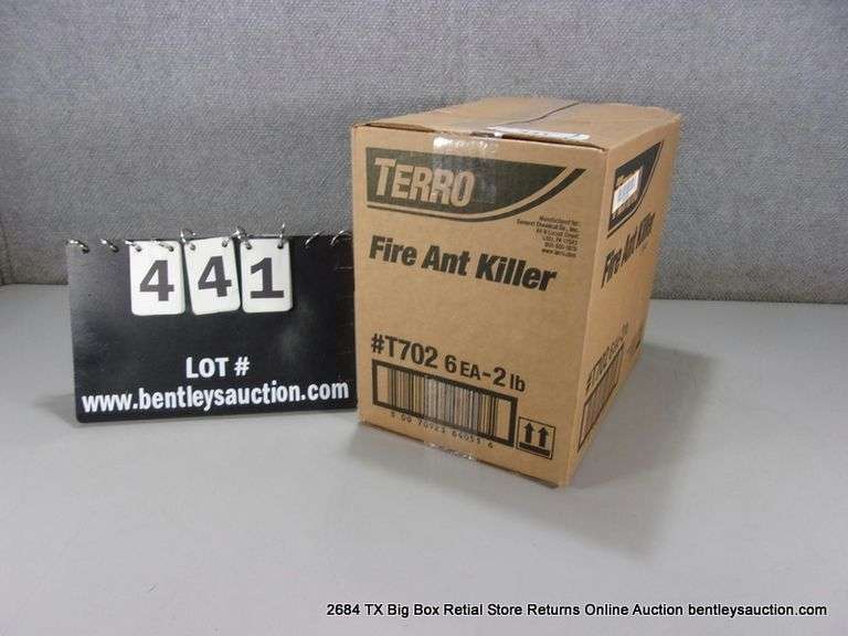 BOX: TERRO FIRE ANT KILLER - Bentley & Associates, LLC