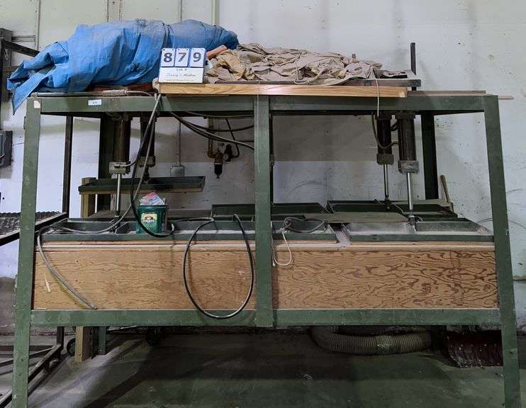 METAL PRESS MACHINE, 96-7/8" X 49"W X 68-1/8"T - Bentley & Associates, LLC