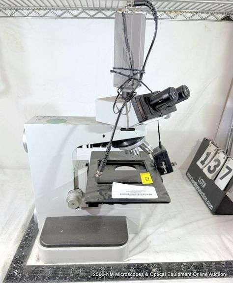 LEITZ ORTHOPLAN MICROSCOPE - Bentley & Associates, LLC