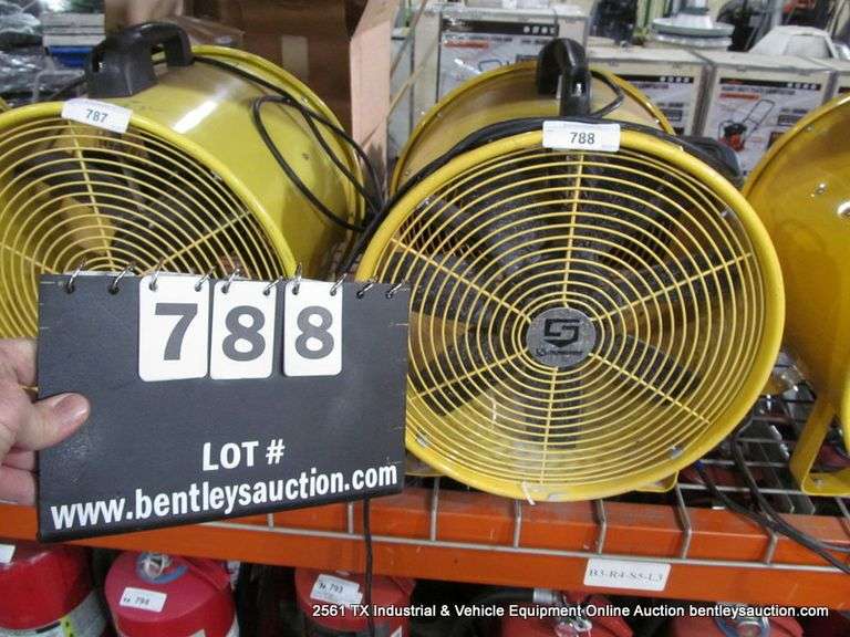 STRONGWAY PORTABLE UTILITY COAXIAL VOLUME FAN, 16 HIGH VELOCITY ...