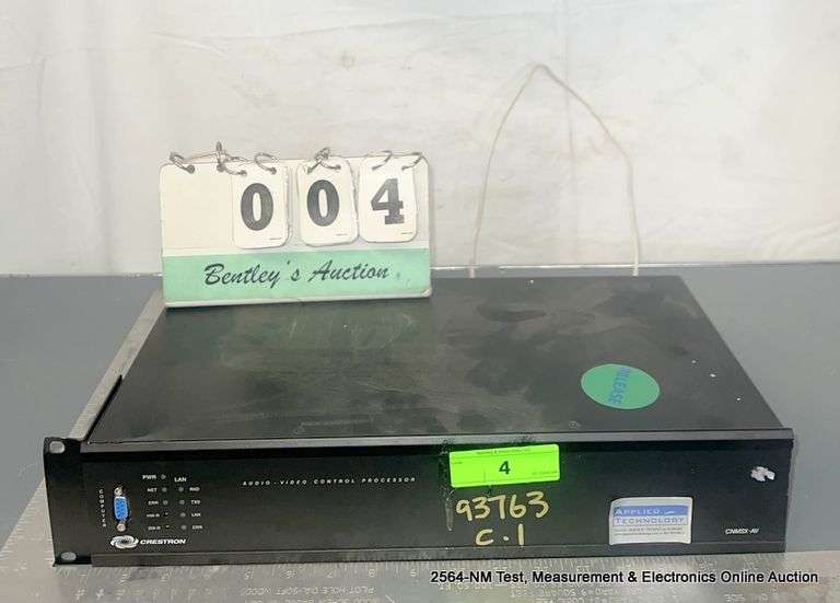 CRESTON CNMSX-AV AUDIO VIDEO CONTROL PROCESSOR - Bentley & Associates, LLC