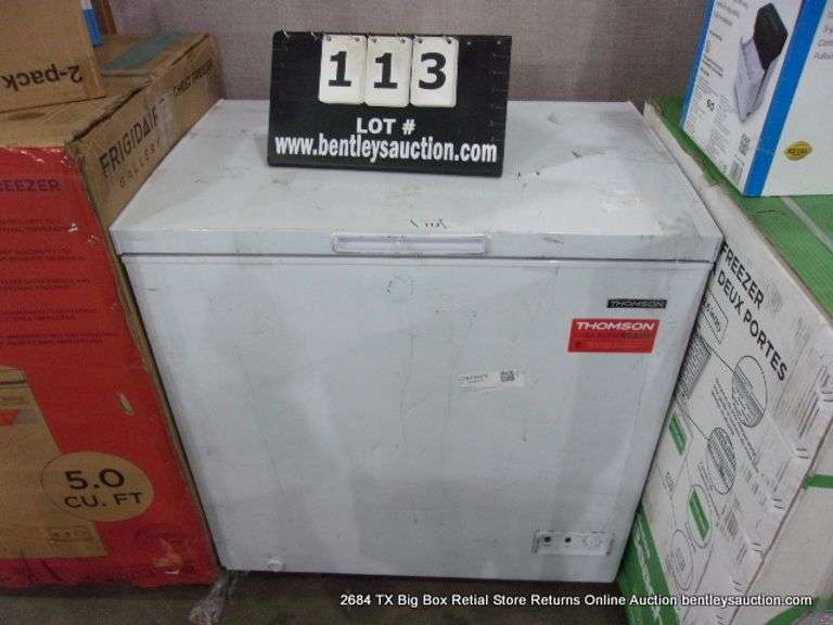THOMSON GARAGE READY CHEST FREEZER - DAMAGED - Bentley & Associates, LLC
