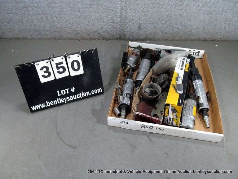 BOX LID: AIRE DIE GRINDERS, AIR DRILL - Bentley & Associates, LLC