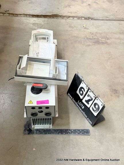 ABB ENCLOSED INDUSTRIAL CONTROL PANEL MODEL: ACH550-PCR-08A8-4+B055 ...