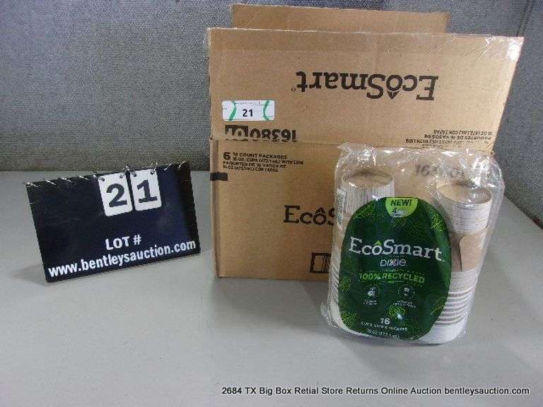 BOX: ECOSMART CUPS, LIDS & SLEEVE - Bentley & Associates, LLC