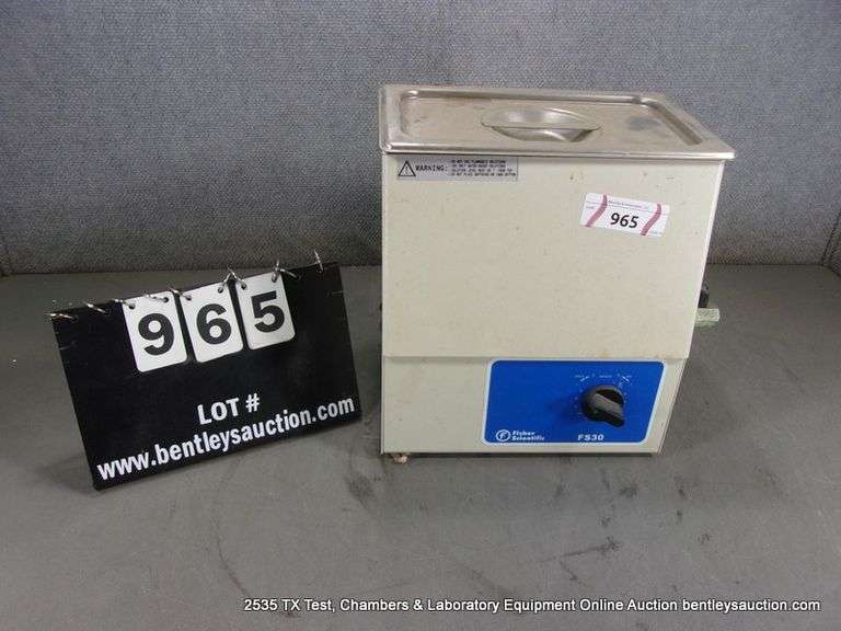 FISHER SCIENTIFIC FS30 ULTRASONIC BATH/CLEANER - Bentley & Associates, LLC