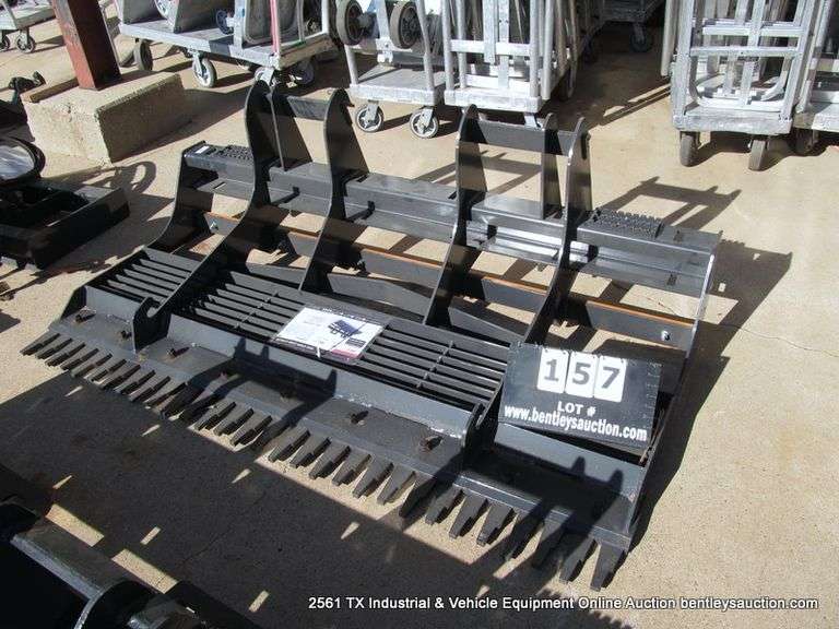 WLVERINE SKID STEER LAND LEVELER MODEL: LL-12-78W, NO S/N - NEW/UNUSED ...