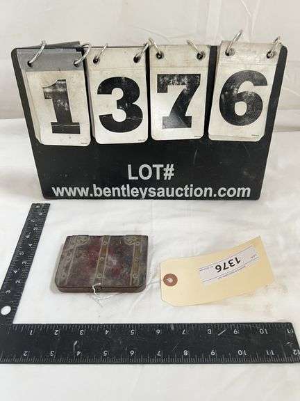 6-PIECE DIE SET IN A DECORATIVE WOODEN BOX - Bentley & Associates, LLC