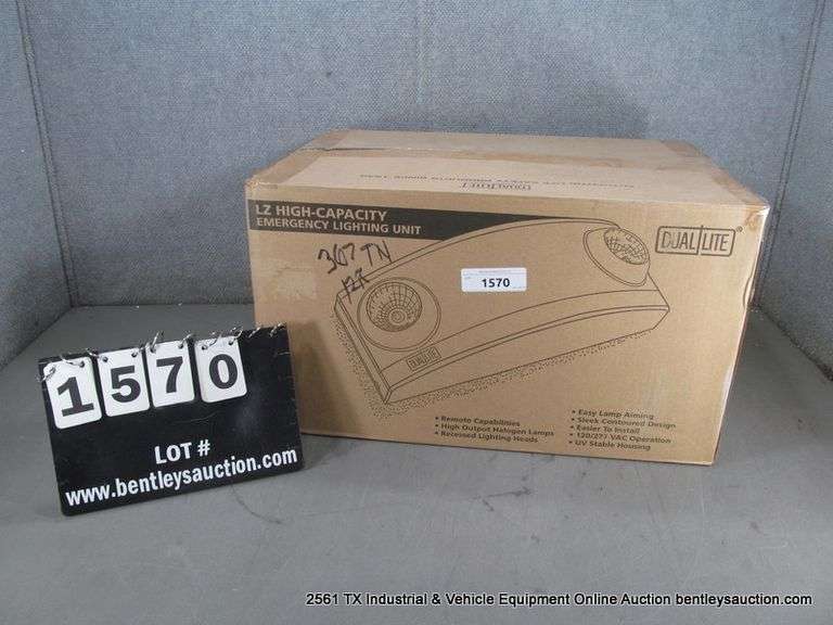 BOX: 4 DUAL LIGHT LZ30I-03L SPECTRON EMERGENCY LIGHT - Bentley ...