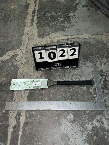 FLAT BASEBOARD HAND SAW - Bentley & Associates, LLC