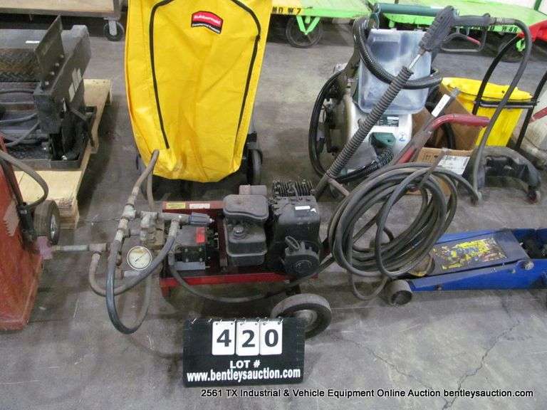 DAYTON PRESSURE WASHER - GAS POWERED MODEL: 3Z8B1A - Bentley ...