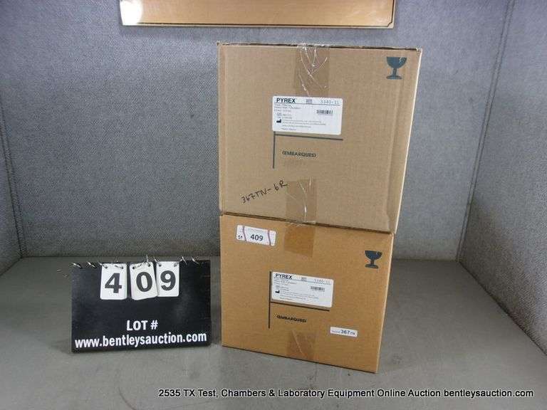 BOXES: PYREX FLASK, FILTERING 6 PACK - 12 CASE - 5340-1L (2X MONEY ...