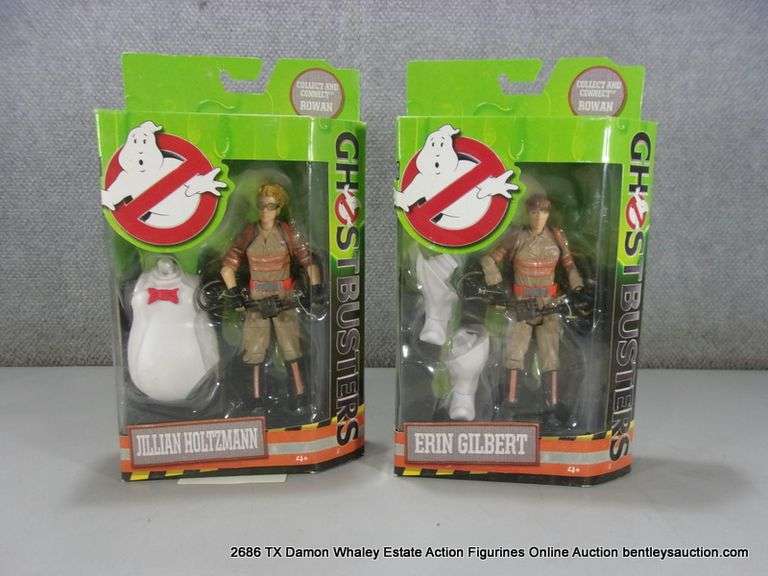LOT: (2) GHOSTBUSTERS ACTION FIGURES - JILLIAN HOLTZMAN & ERIN GILBERT ...