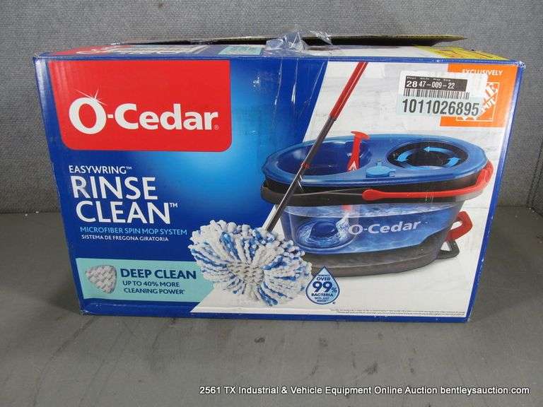 O-CEDAR EASY WRING RINSE CLEAN, SPIN MOP SYSTEM - Bentley & Associates, LLC