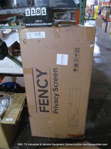 FENCY PRIVACY SCREEN - WHITE #SYJ-GE040155 - Bentley & Associates, LLC