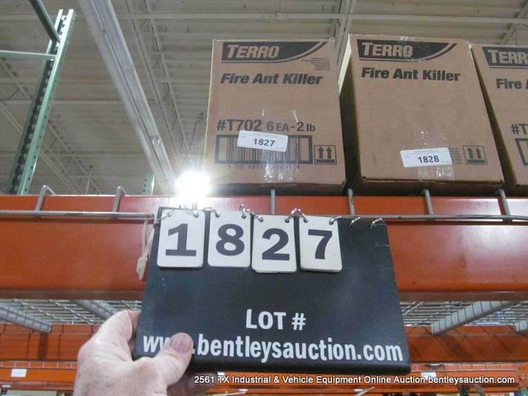 BOX: 6 BAGS TERRO FIRE ANT KILLER #T702 - Bentley & Associates, LLC