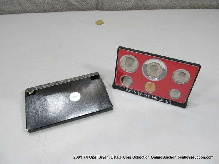 1979-S 6-COIN UNITED STATES MINT PROOF SET/DISPLAY - Bentley ...