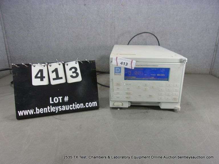 DIONEX ED40 ELECTROCHEMICAL DETECTOR - Bentley & Associates, LLC