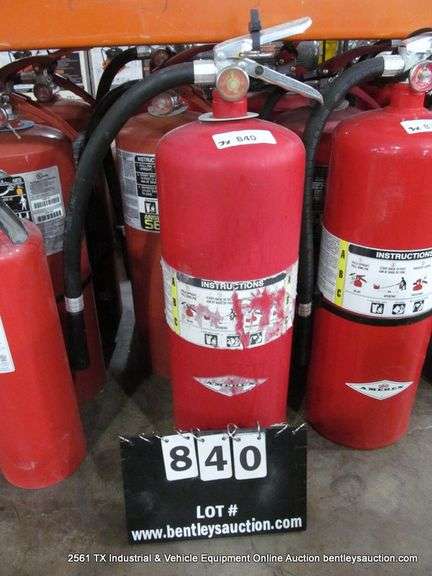 ABC FIRE EXTINGUISHERS - 2 LARGE & 1 MEDIUM (3X MONEY) - Bentley ...