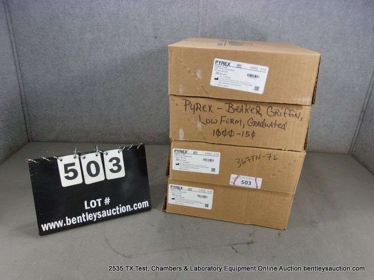 BOXES: PYREX BEAKER/GRIFFIN - 12 PACK - 1000-150 (4X MONEY) - Bentley ...