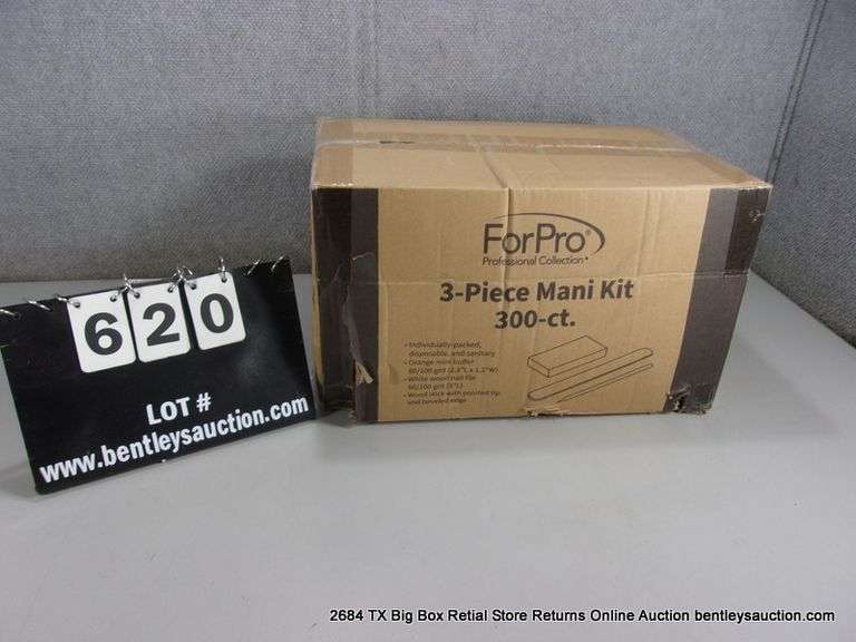 BOX: FOR PRO 3-PIECE MANICURE KITS - Bentley & Associates, LLC