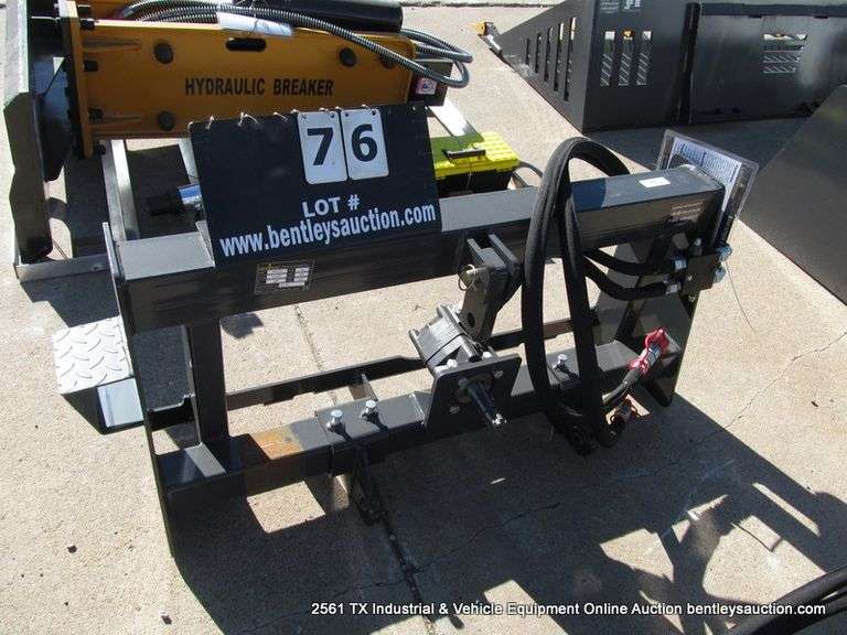 LANDHONOR SKID STEER 3 POINT HITCH ADAPTER MODEL PHA-16-2C, S/N HL ...
