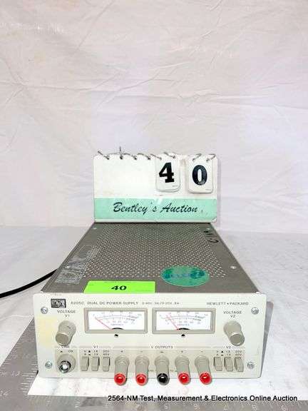 HP 6205C DUAL DC POWER SUPPLY - Bentley & Associates, LLC