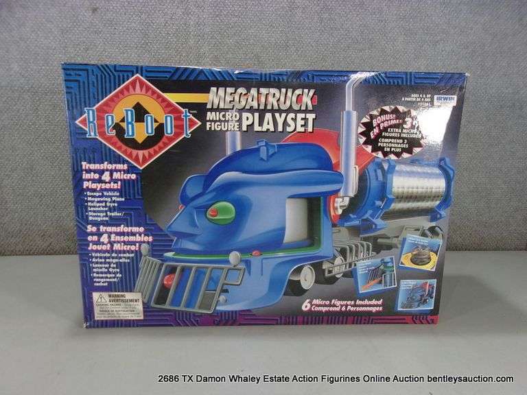 BOX: REBOOT/MEGA TRUCK MICRO FIGURE PLAY SET - Bentley & Associates, LLC