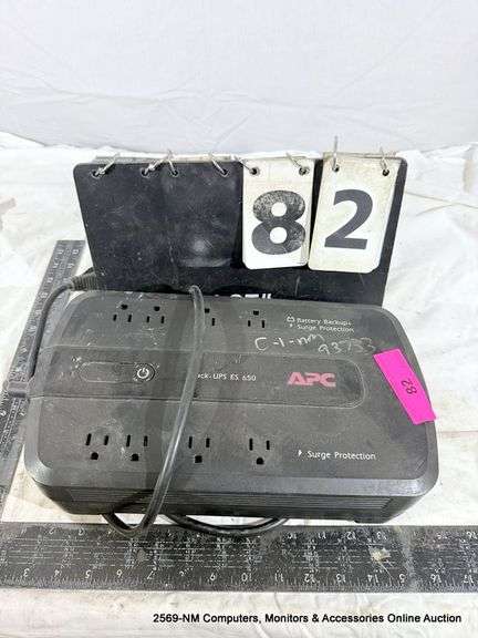 APC BLACK ES 650 - MISSING PARTS - Bentley & Associates, LLC