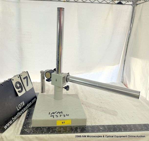 MICROSCOPE BOOM/BASE - Bentley & Associates, LLC